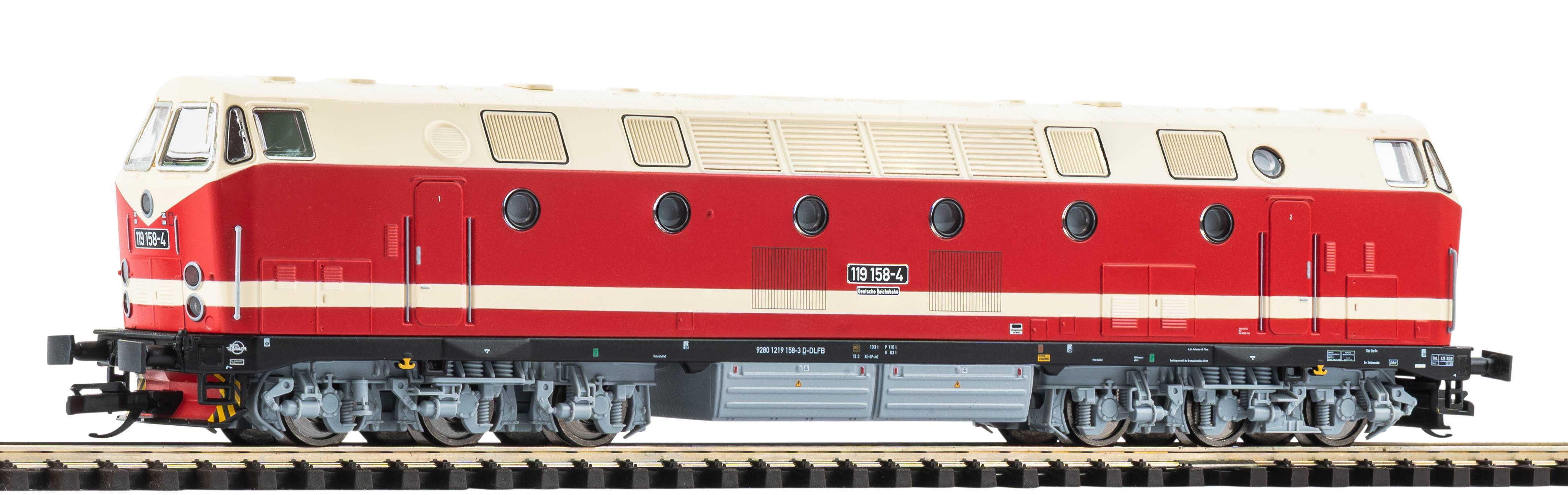 Piko 47351, Diesellok BR119 , Museum, DBAG, Ep.VI / TT – Lokdoktor